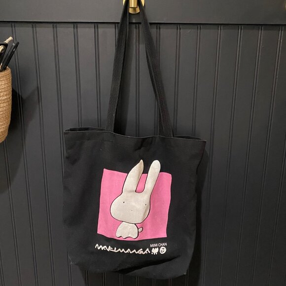 MakiManga | Bags | Vintage Rare Maki Manga Mimi Chan Tote Bag Usa Htf ...